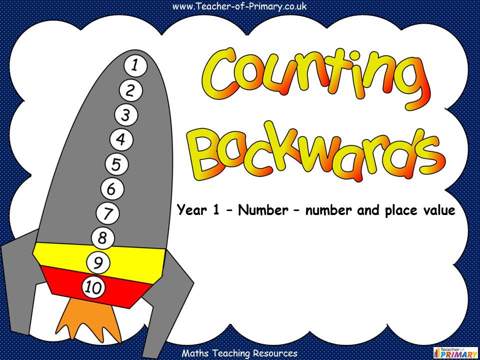 Counting Backwards Year 1 Teaching Resources