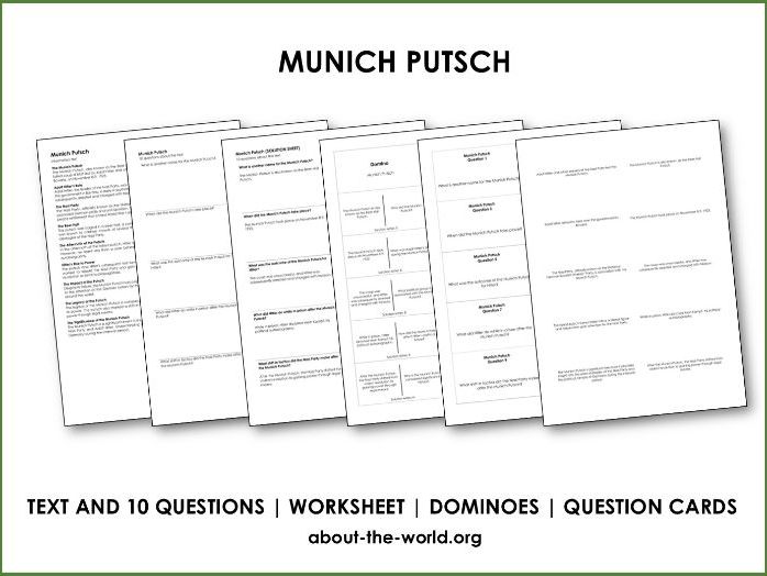 Munich Putsch | Teaching Resources