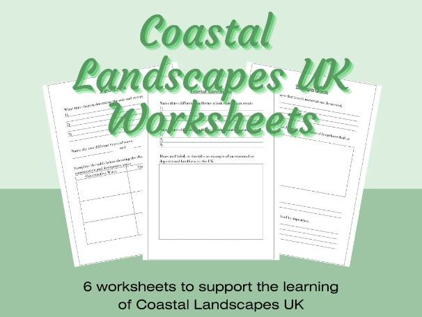GCSE Geography Living with the Physical World Worksheets Bundle ...