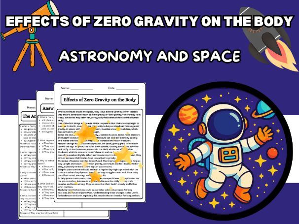 Effects of Zero Gravity on the Body Reading Comprehension Passages ...