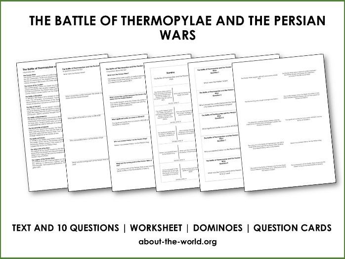 The Battle of Thermopylae and the Persian Wars | Teaching Resources