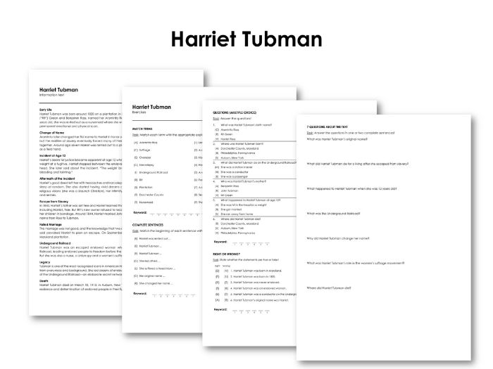 Harriet Tubman | Teaching Resources