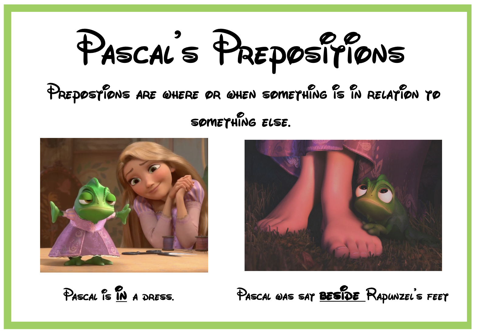 Disney Word Classes Teaching Resources Disney Word Classes Teaching Resources