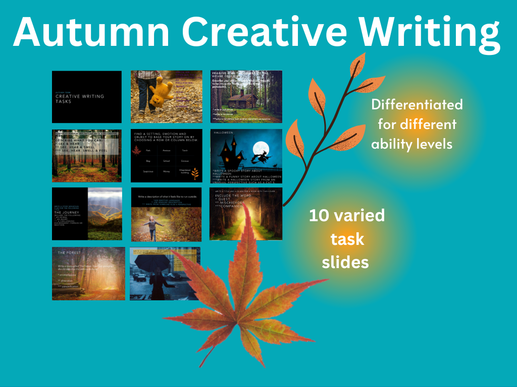 Creative Writing Autumn Themed Prompts | Teaching Resources