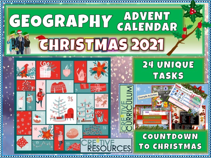 Geography Christmas BIG Bundle | Teaching Resources