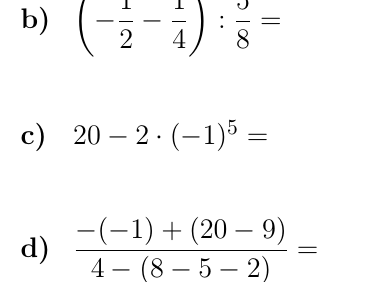 Operations With Positive And Negative Numbers Worksheet (with Solutions 