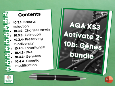 KS3 AQA Activate 2- 10b Genes bundle | Teaching Resources