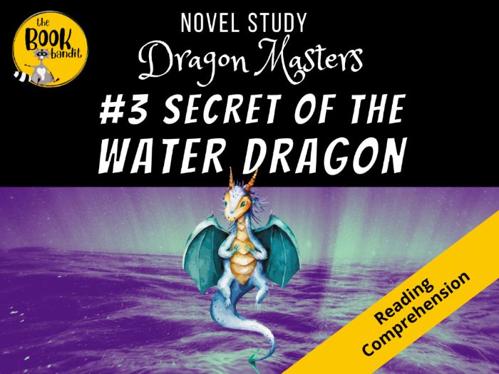DRAGON MASTERS #3 Secret of the Water Dragon NOVEL STUDY and Reading ...