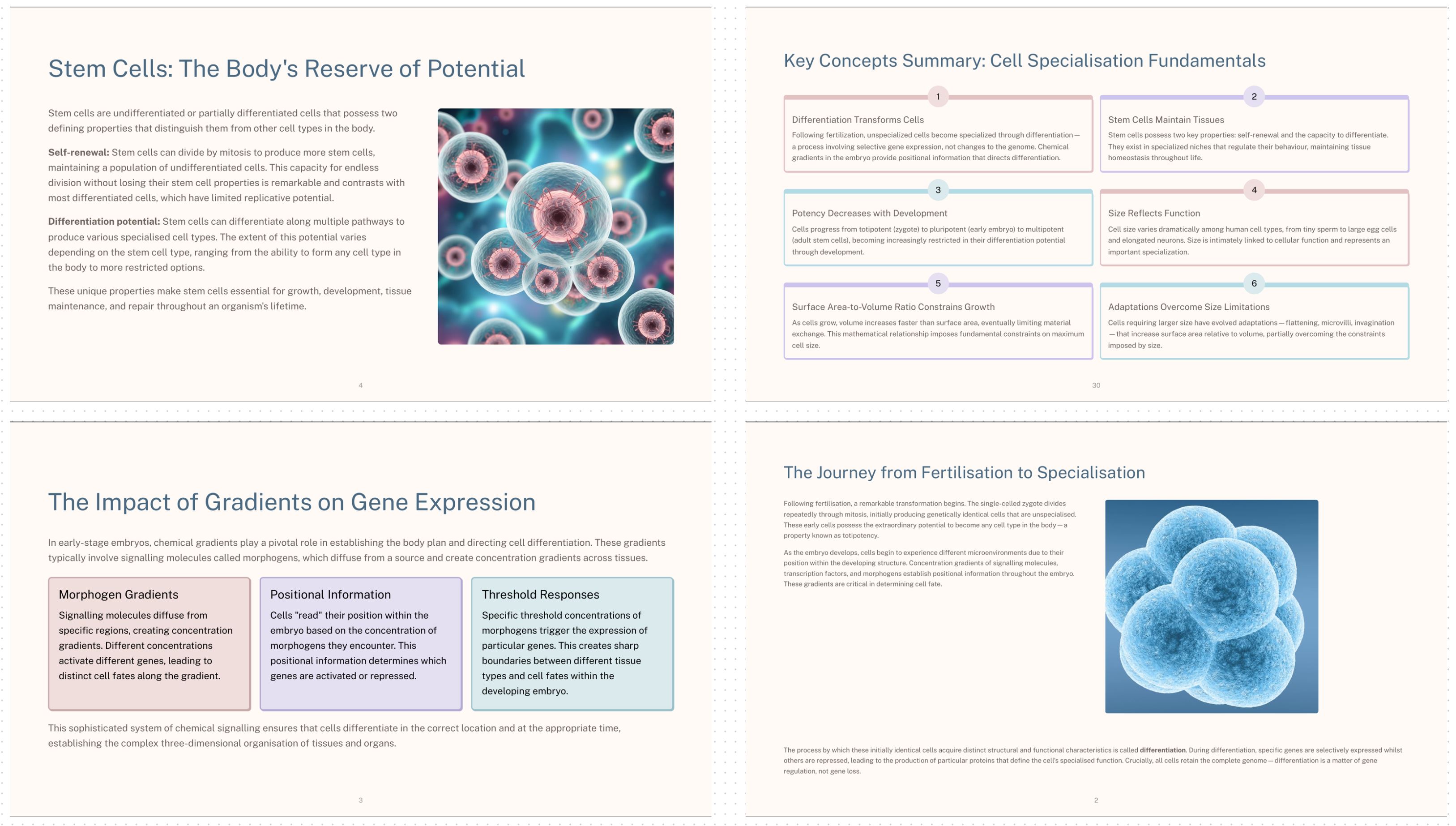 IB DP Biology B2.3 Cell Specialization Teaching Notes & PowerPoint 2026 ...
