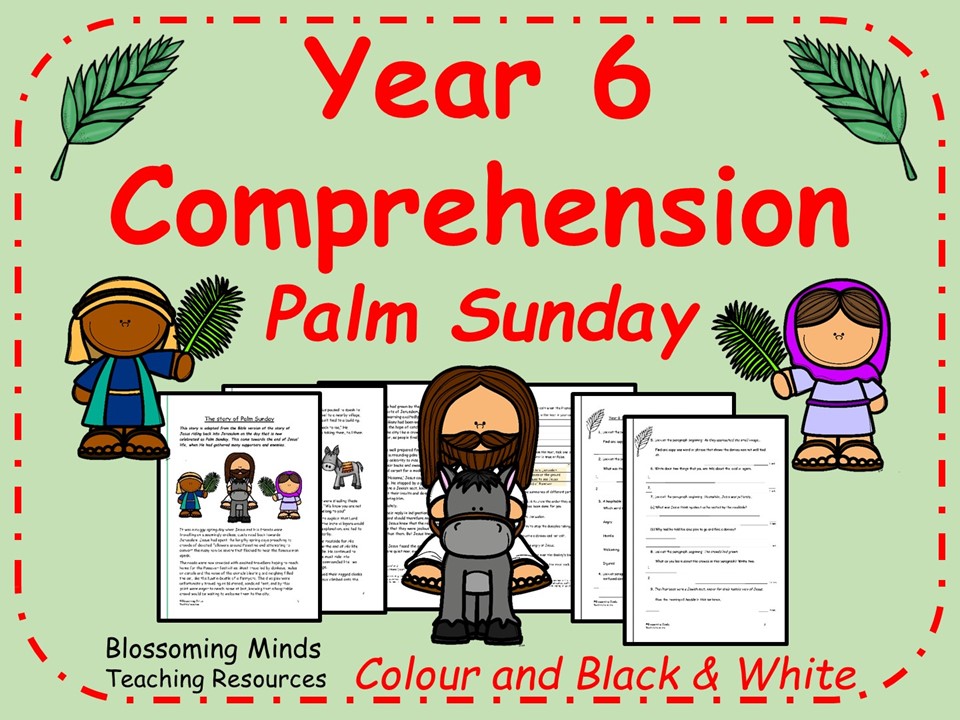 Year 6 SATs comprehension - Palm Sunday | Teaching Resources