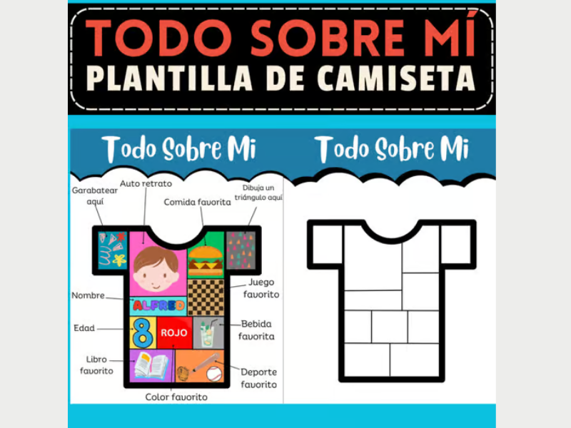 Regreso a la escuela: paquete de plantillas Todo sobre mí: All About Me ...