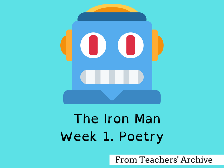 The Iron Man. Full half term literacy inc planning and resources ...