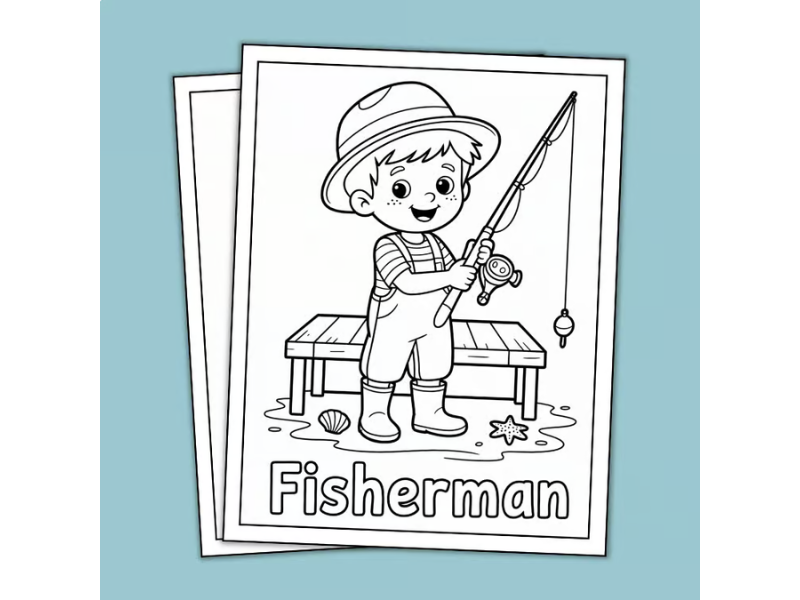 Occupation & Job Career Coloring Sheets | Community Helpers Coloring ...