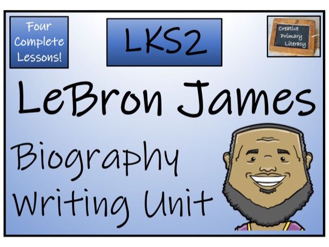 LKS2 Literacy - LeBron James Reading Comprehension & Biography Bundle ...