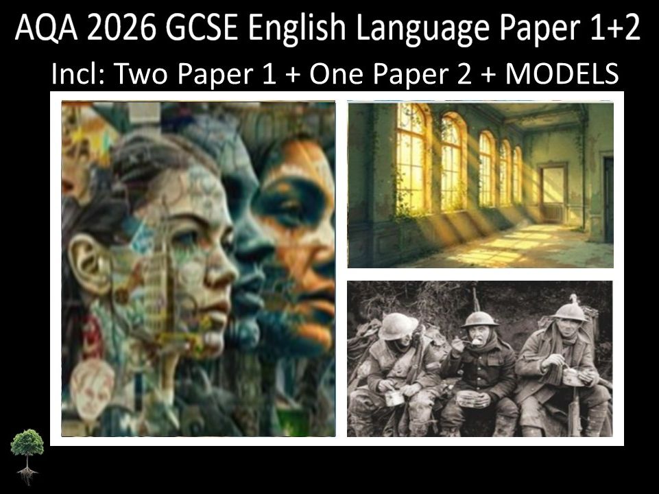Three AQA 2026 GCSE English Language Paper 1 & 2 Mocks | Models ...