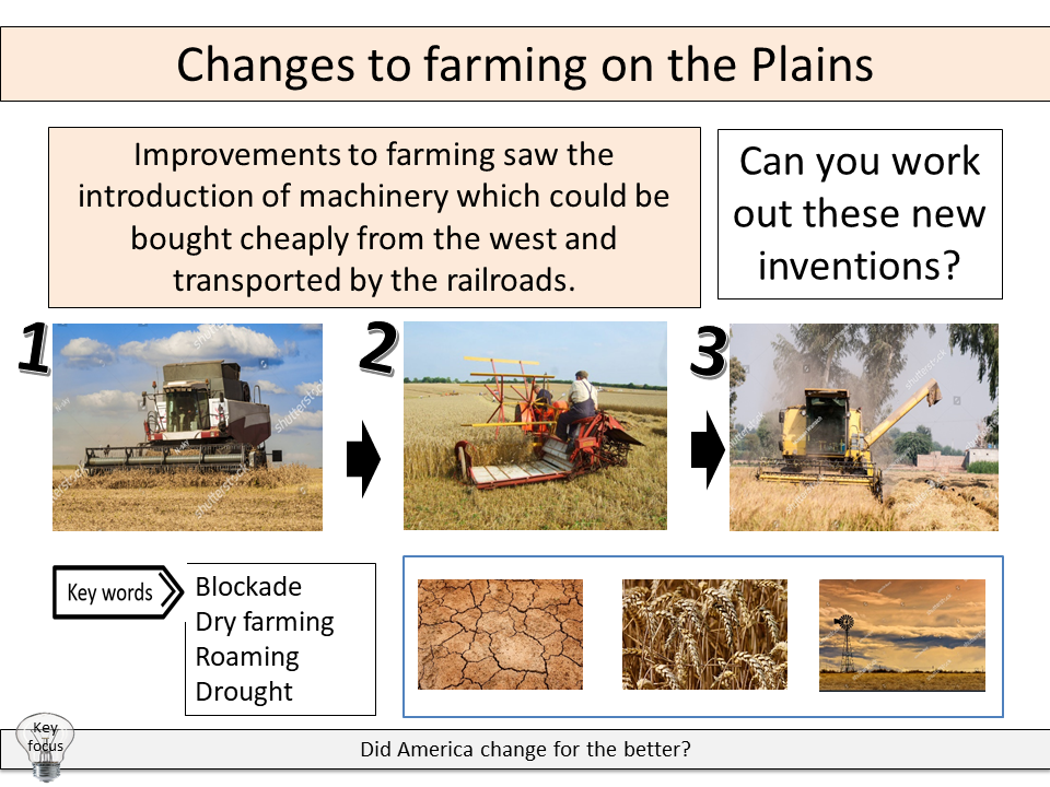 Changes to farming on the Plains | Teaching Resources