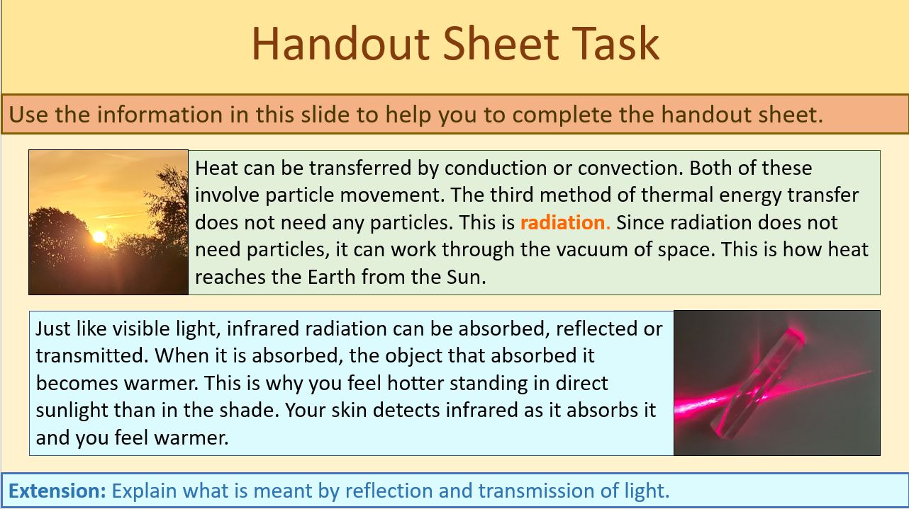 Radiation ~ KS3 ~ Year 8 | Teaching Resources