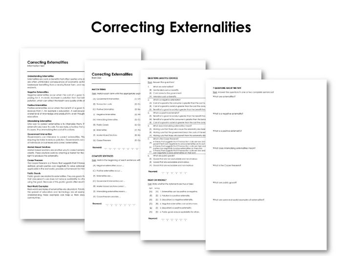 Correcting Externalities | Teaching Resources