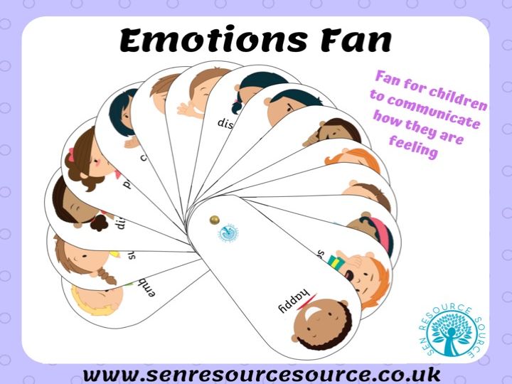Emotions Fan | Teaching Resources