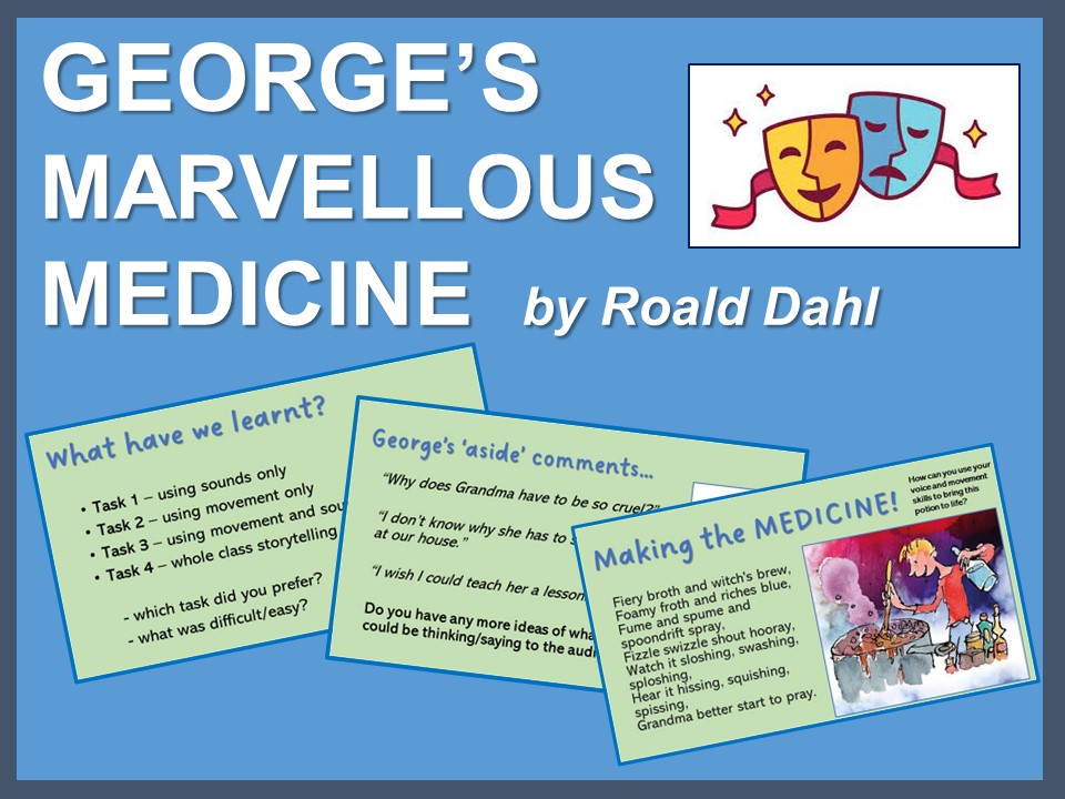 George's Marvellous Medicine by Roald Dahl: Extensive Drama resource ...