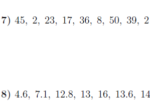 Quartiles and interquartile range worksheets (with solutions ...