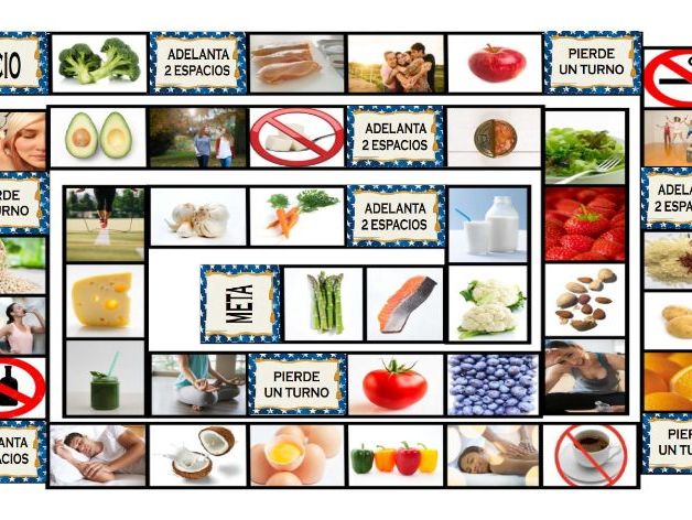 Healthy Lifestyle and Nutrition 6 Spanish Photo Game Bundle | Teaching ...