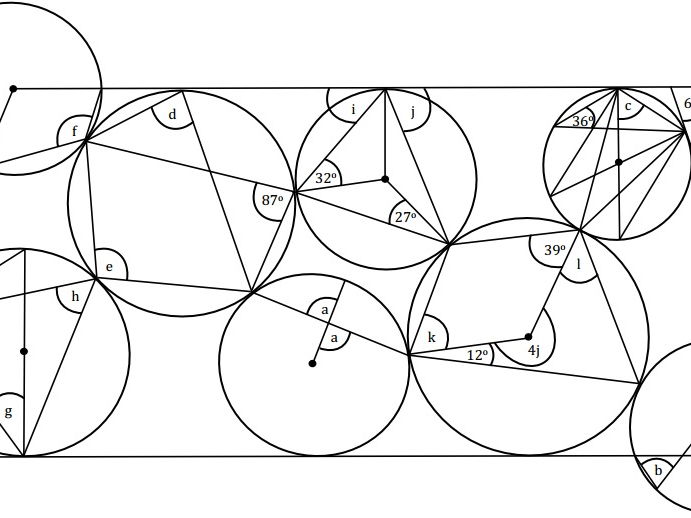 Circle Theorems Revision Exercise #4 by keyboardmonkey - Teaching ...