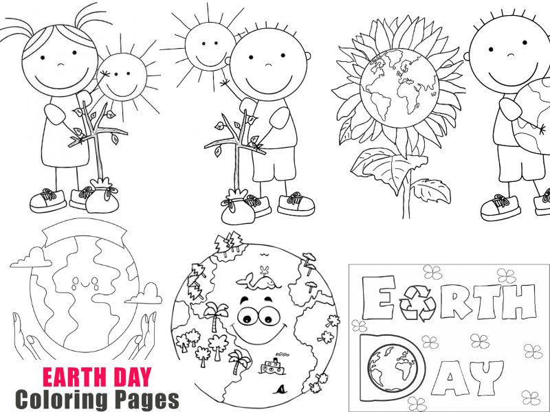 Earth Day Coloring Pages Printable – Celebrate and Learn About Our ...