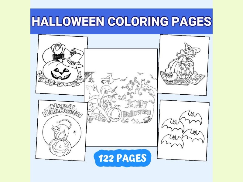 Spooktacular Halloween Coloring Pages for Kids - Printable Fun ...