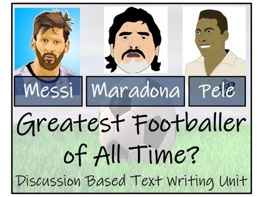 UKS2 Literacy - Greatest Football Stars Reading Comprehension & Writing ...
