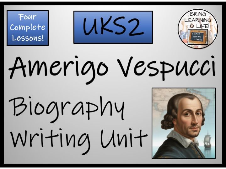 Amerigo Vespucci Reading Comprehension & Biography Bundle | Year 5 or ...