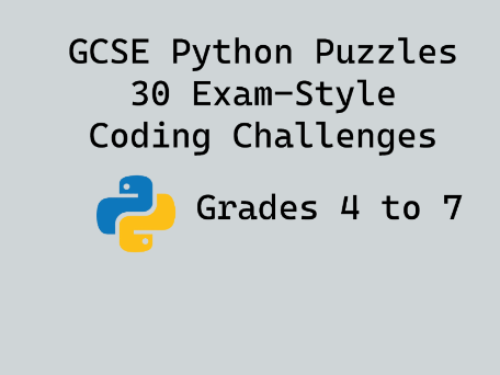 GCSE Python Programming Puzzles WKS | Teaching Resources
