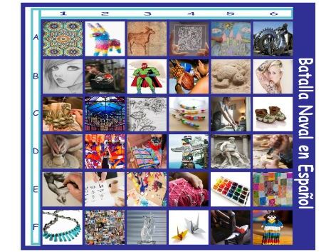 Art Forms 6 Spanish Photo Game Bundle | Teaching Resources