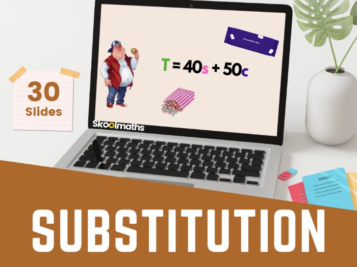 Substitution Into Formulae And Expressions Ks3 Teaching Resources