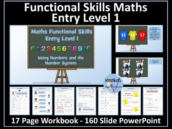 Functional Skills Maths - Entry Level 1 - Numbers to 20 | Teaching ...