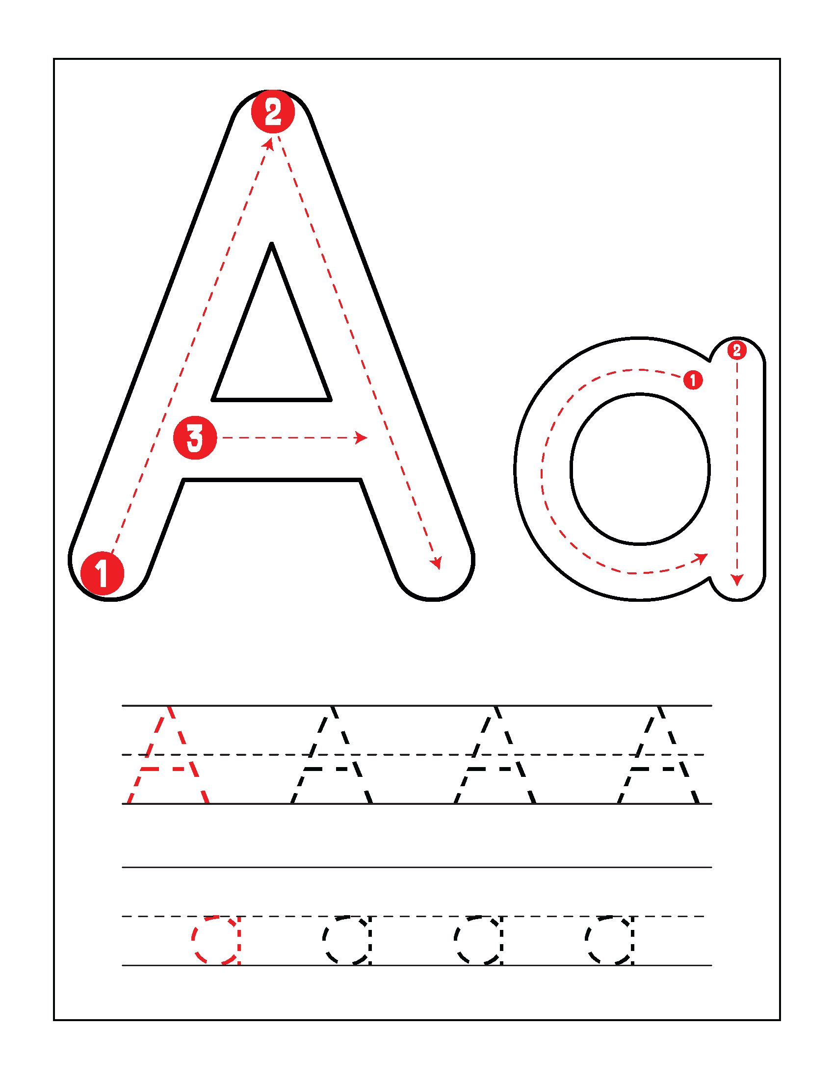 Letter Tracing Workbook for Preschool & Kindergarten | Teaching Resources
