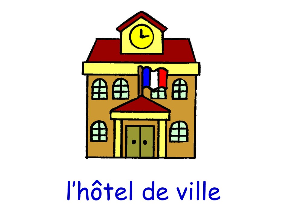 FRENCH TOPICS: EN VILLE-IN TOWN-POWERPOINTS | Teaching Resources