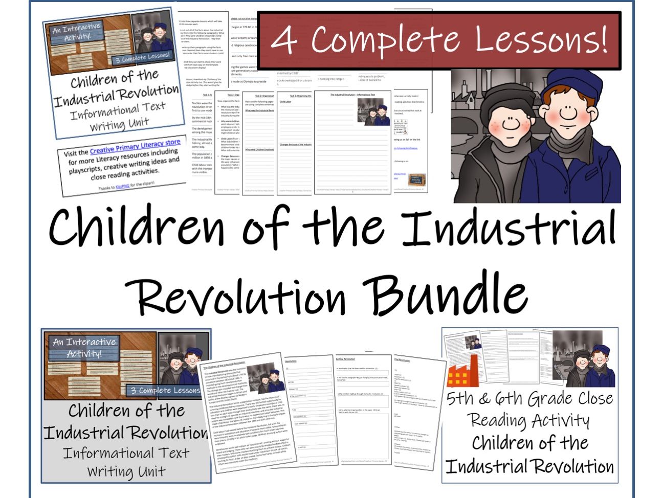 UKS2 History - Children of the Industrial Revolution Reading ...
