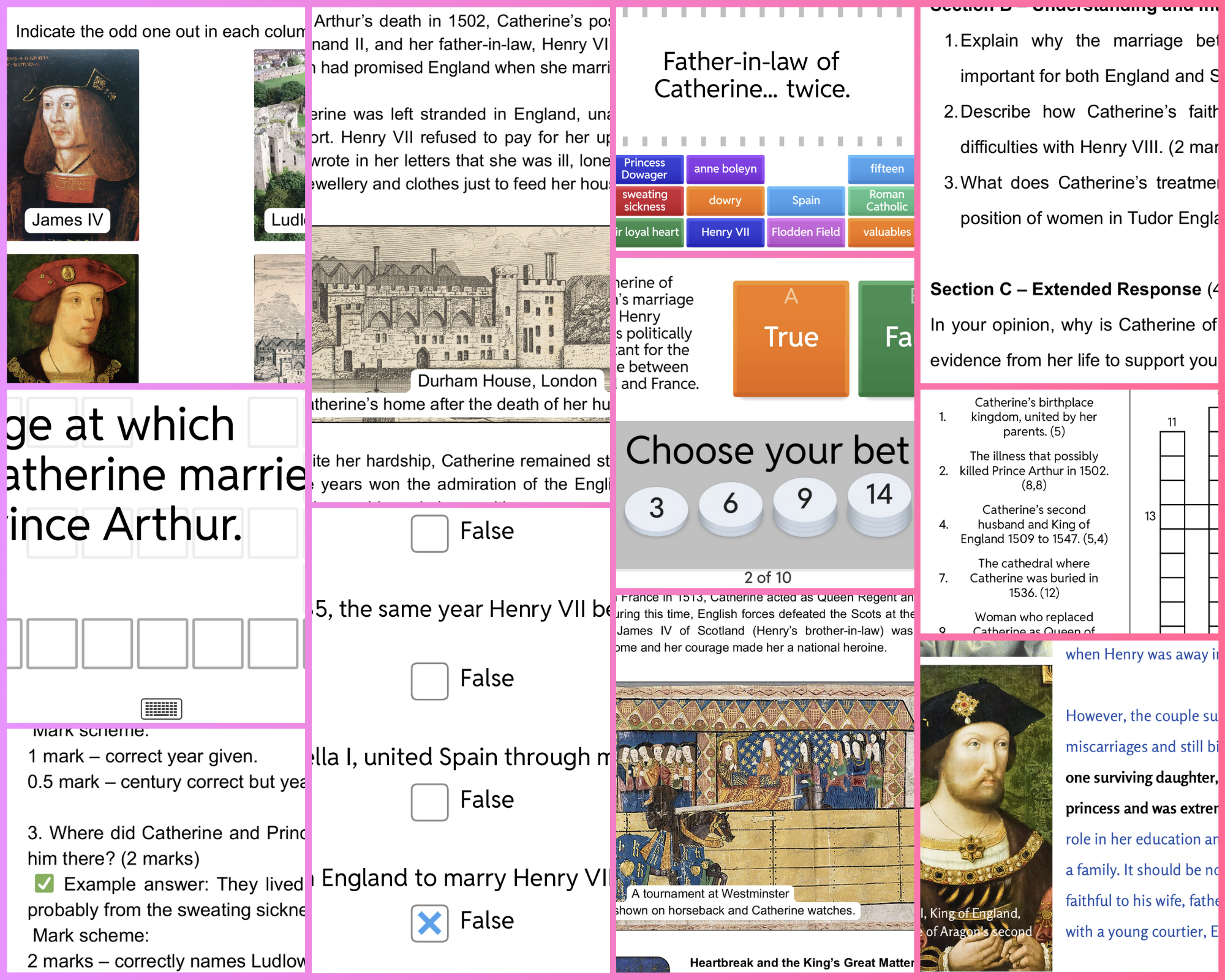 Catherine of Aragon - Complete KS3 Resource Pack | Teaching Resources