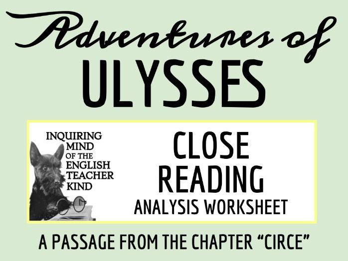 Adventures of Ulysses Close Reading Worksheets Bundle | Teaching Resources