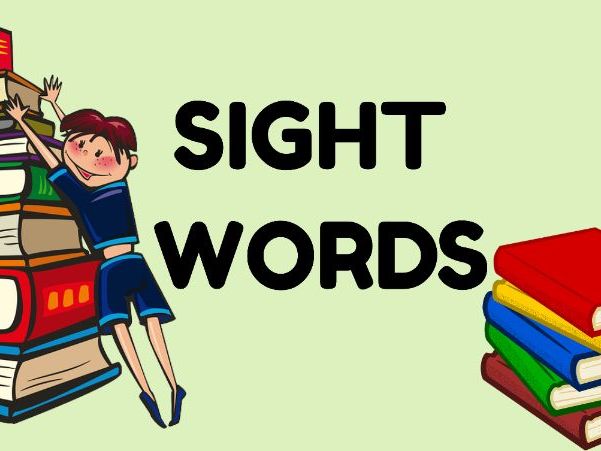Sight Words Set 1 Printable PDF Posters, Reading Resources, Suitable ...