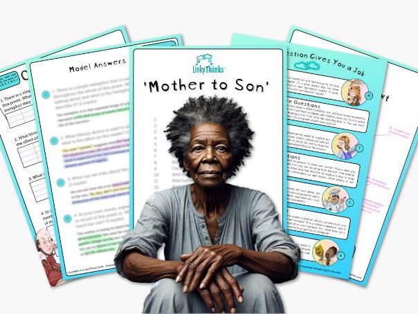 'Mother to Son' - LinkyThinks Poetry Reading Comprehension | KS3 ...