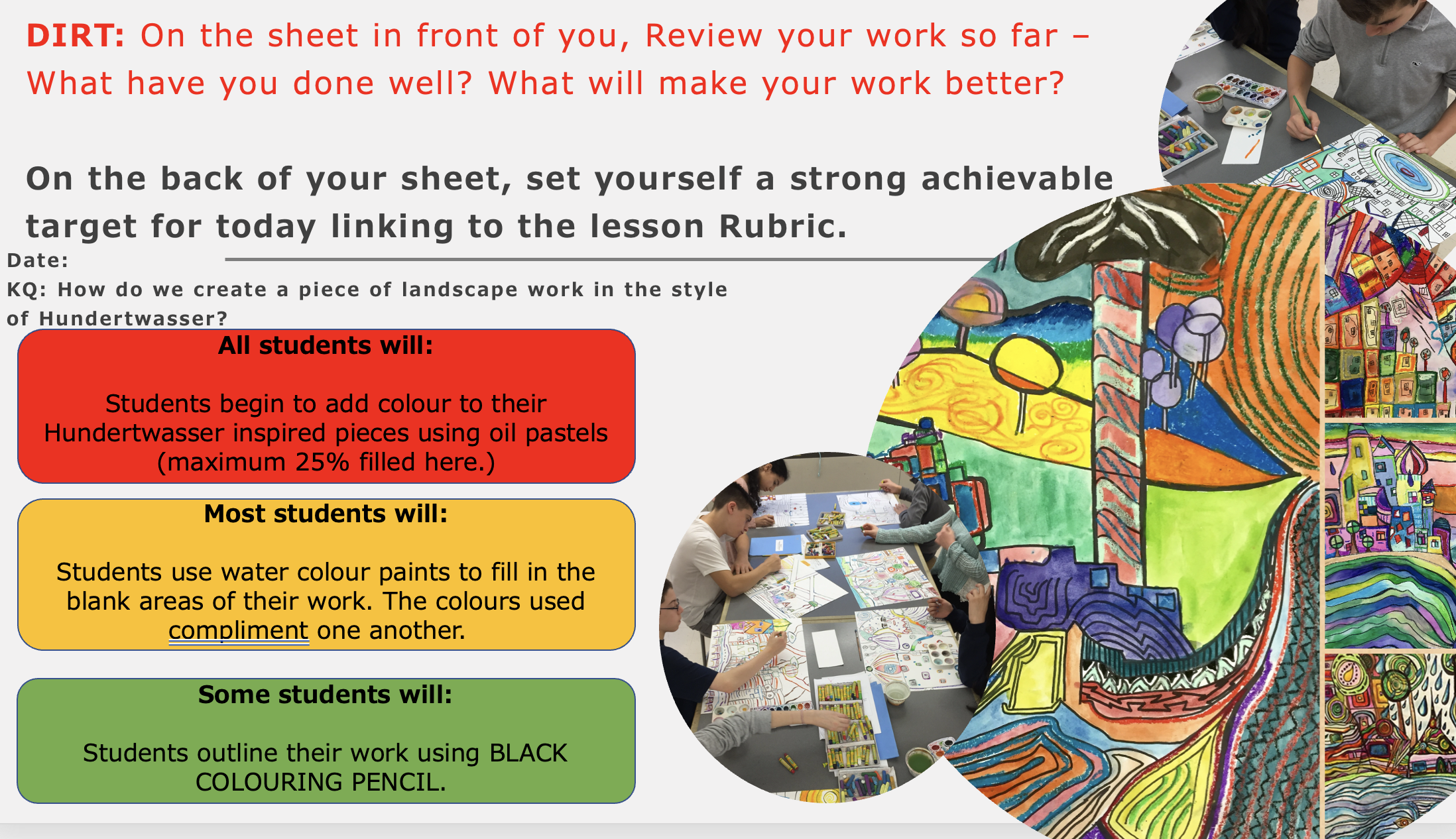 Surrealim – Hundertwasser | KS3 Art & Design | Teaching Resources