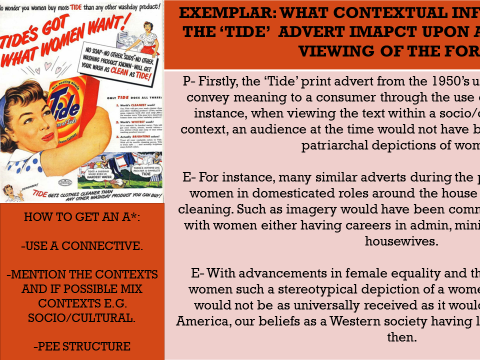 YEAR 12: LESSON 1-2, INDUCTION MATERIALS AND MEDIA LANGUAGE IN ...