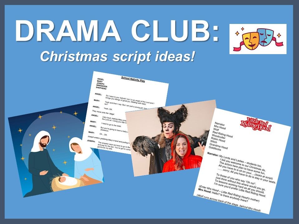 Drama Club Christmas short scripts | Teaching Resources