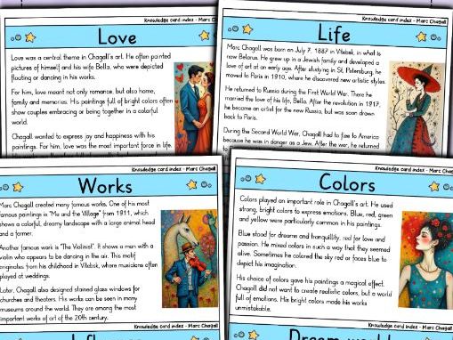 Marc Chagall - Flashcards | Art | Modernism | Key Works & Legacy ...