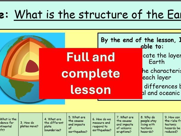 What are the causes and effects of earthquakes? (Lesson 5) | Teaching ...