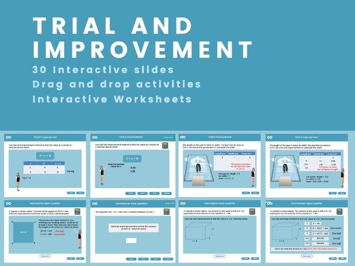 Trial & Improvement - GCSE Higher | Teaching Resources