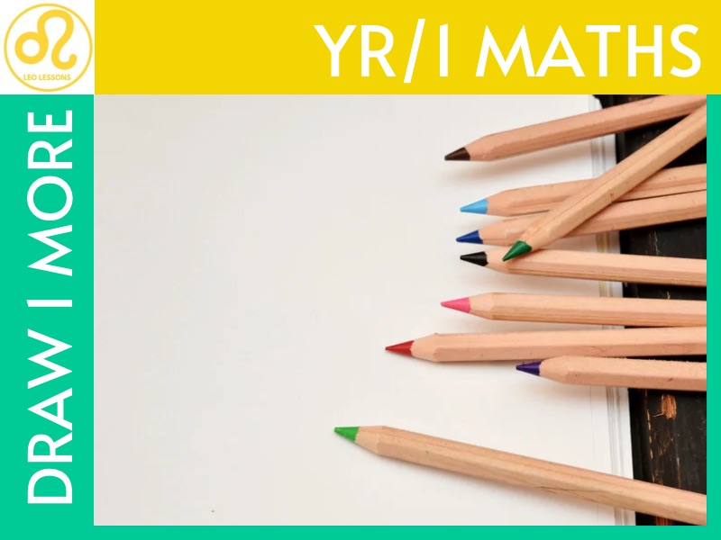 Draw 1 more Reception/Year 1 Maths | Teaching Resources