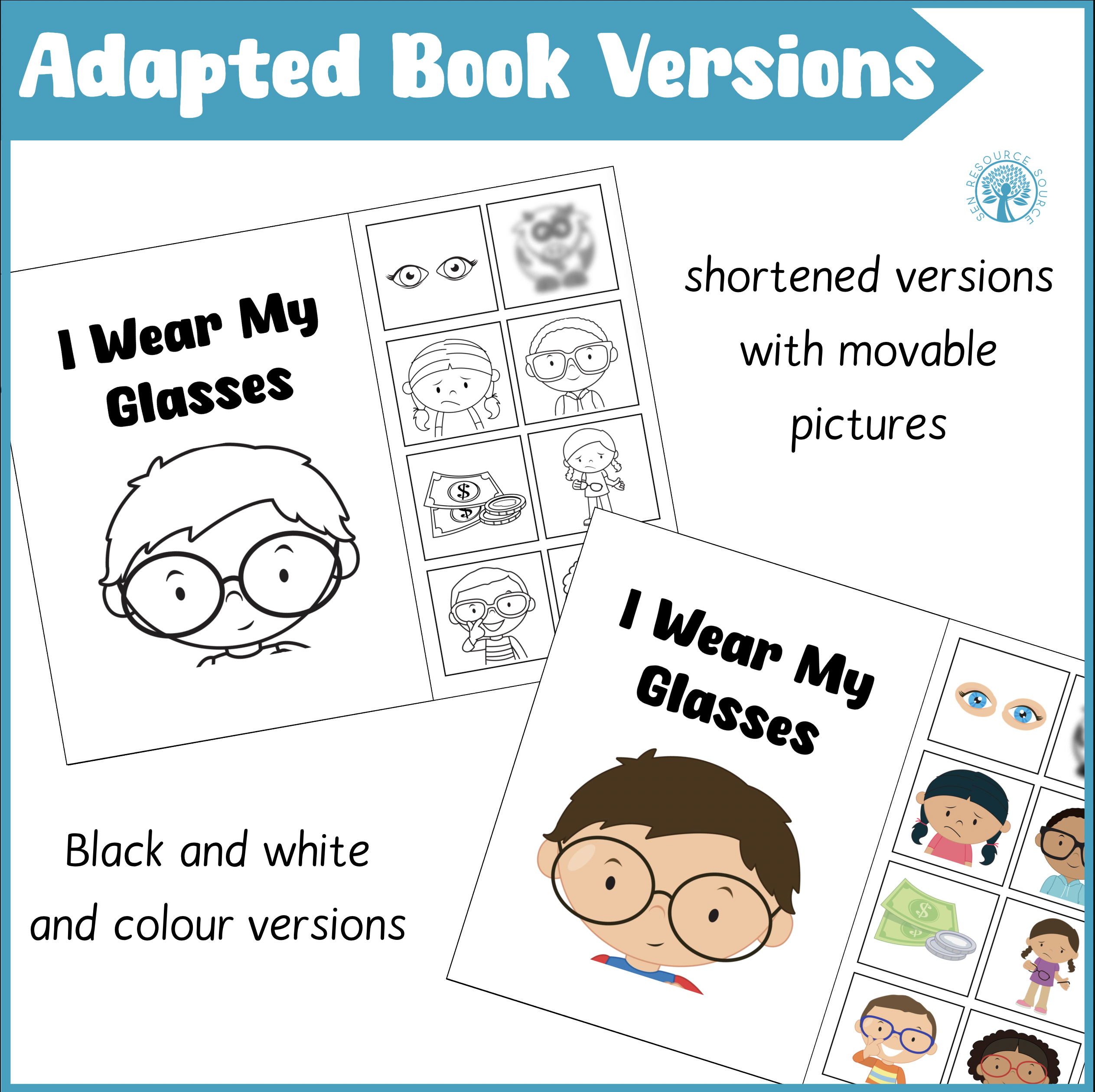 I Wear Glasses Social Story | Teaching Resources